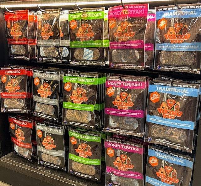 Beef Jerky Curry Barbeque 40gr – Harvest Markets